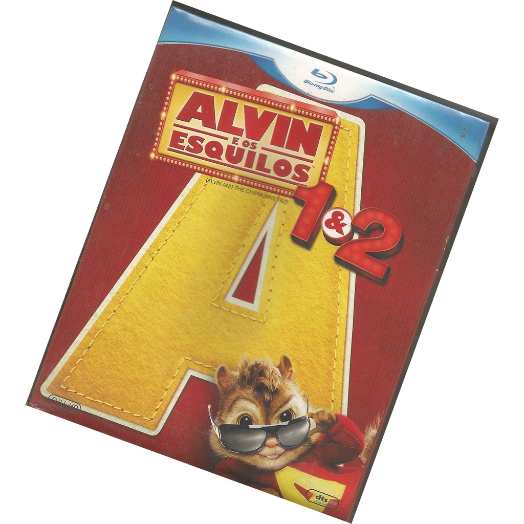 Blu-ray Alvin E Os Esquilos 1 E 2 - Lacrado | Shopee Brasil