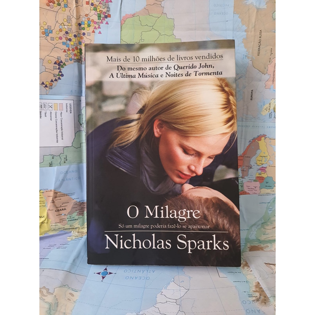 O Milagre Jeremy Marsh & Lexie Darnell 1 Nicholas Sparks Ficção ...