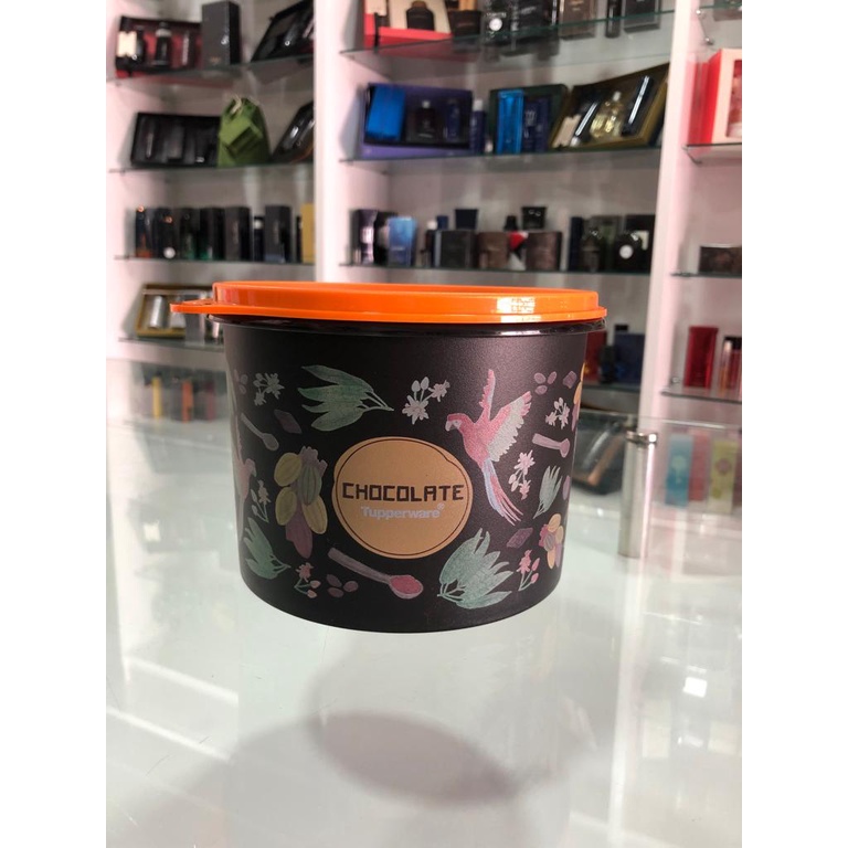 Linha Mantimentos Floral TUPPERWARE Chocolate | Shopee Brasil