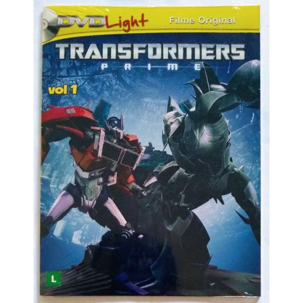 Dvd Transformers - Prime Vol. 1 - Lacrado e Original. dvd light ...