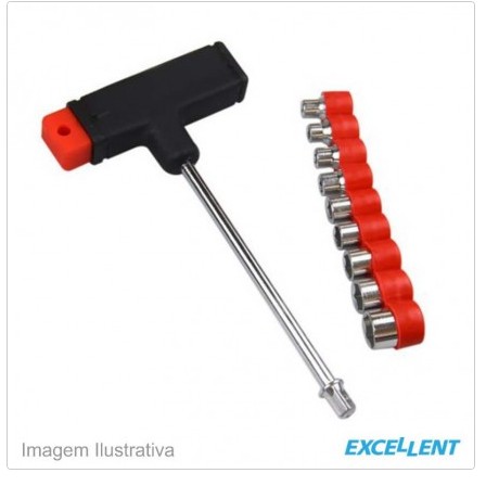 Chave T+09 Soquetes Eda/excellent 7gi | Shopee Brasil