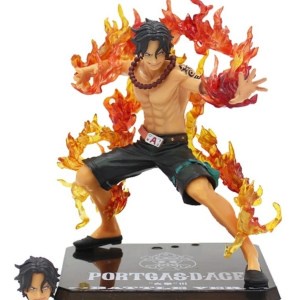 FIGURE LINHA ONE PIECE - PORTGAS D. ACE (BOX) | Shopee Brasil