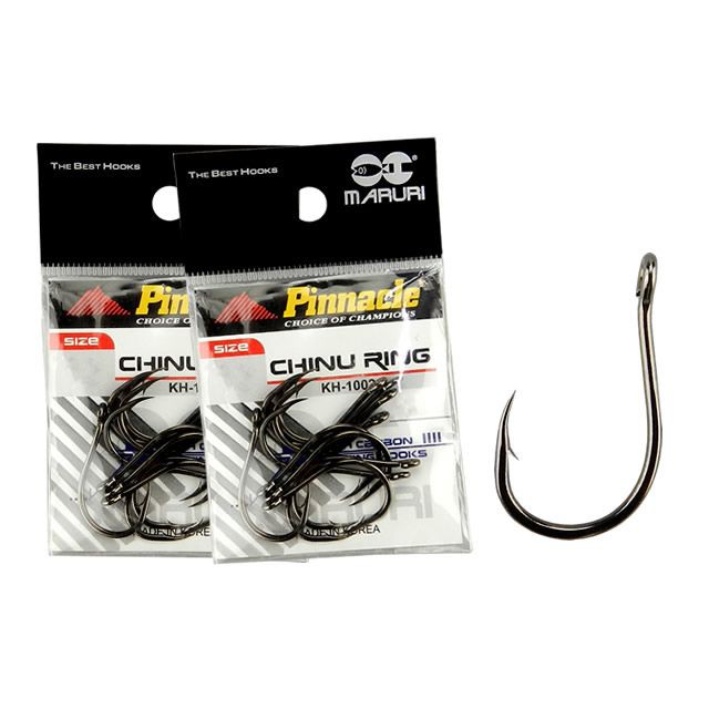 Anzol Pinnacle Chinu Ring Black - Varias Medidas | Shopee Brasil