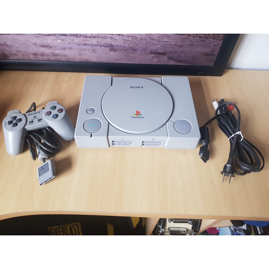PlayStation One PS1 1001 Bloqueado Japonês Primeiro Modelo | Shopee Brasil