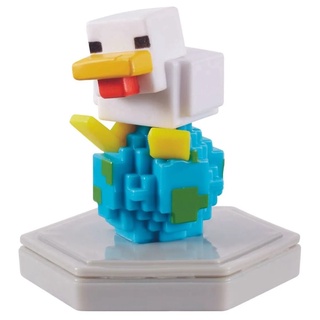 Mini Figura Minecraft Earth Chicken Jockey - Mattel | Shopee Brasil