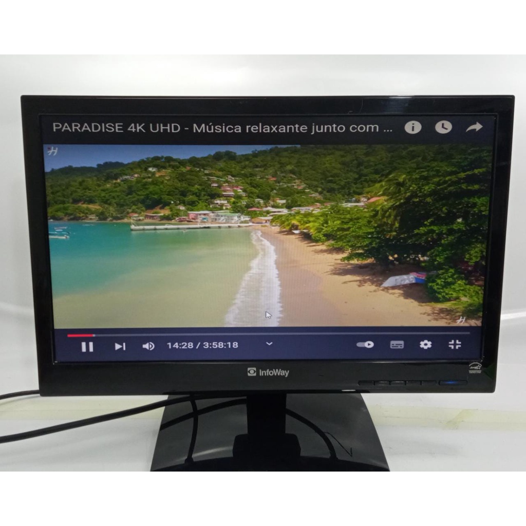 Monitor Itautec Led Lcd E1941sx 18,5 Polegadas Usado Z206 | Shopee Brasil