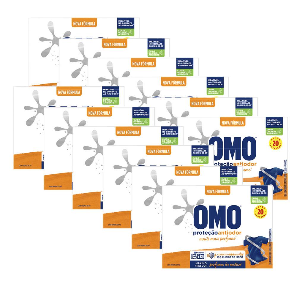 Kit 12 Lava-Roupas em Pó Omo Sports 1,6kg | Shopee Brasil