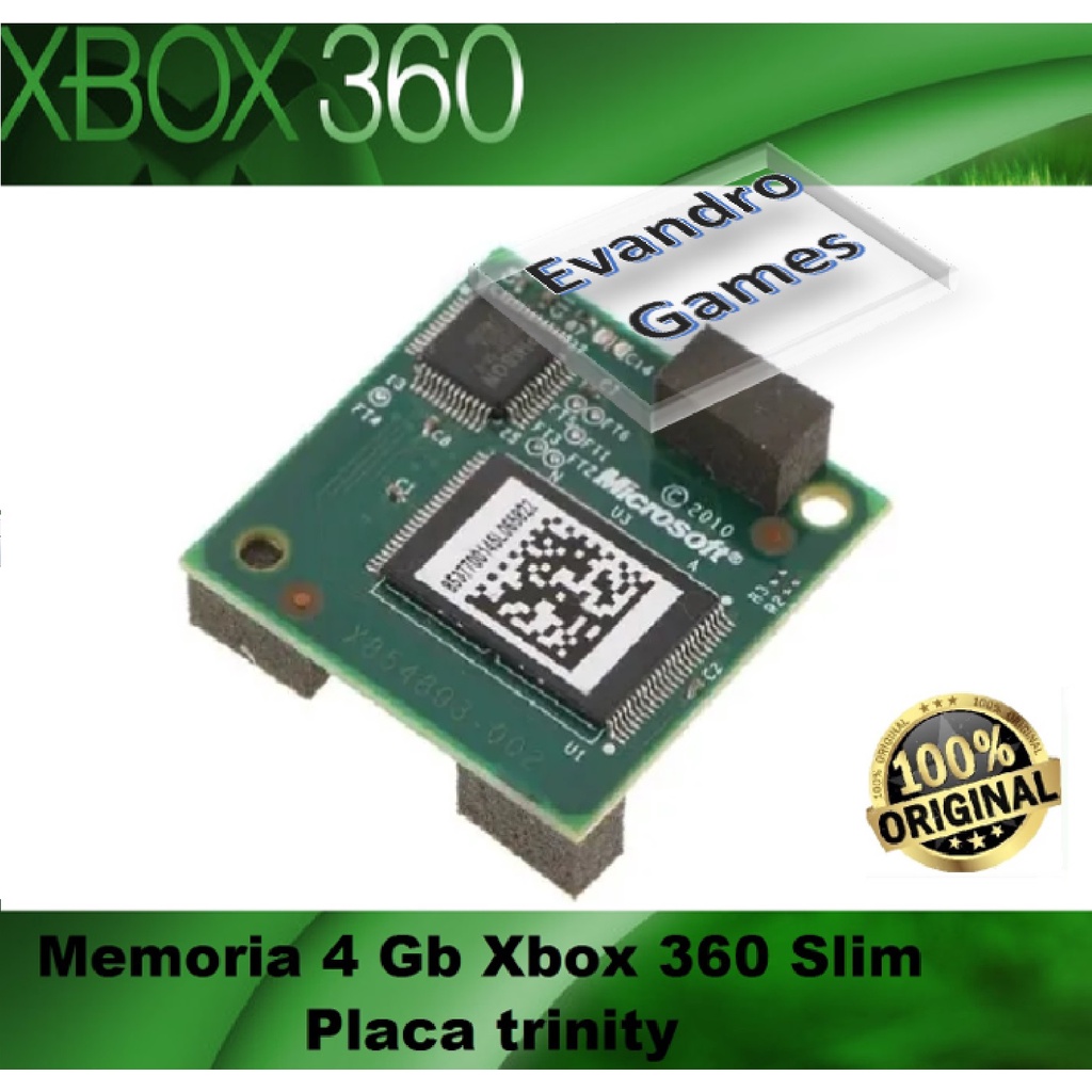 Placa Memória 4 Gb - Xbox 360 Trinity | Shopee Brasil