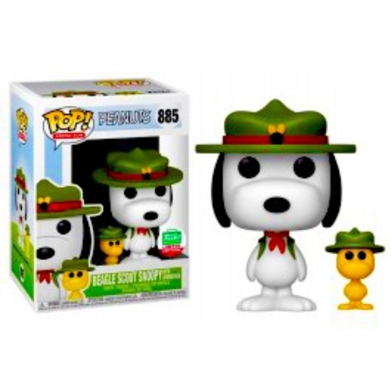 Funko Pop #885 Beagle Scout Snoopy | Shopee Brasil