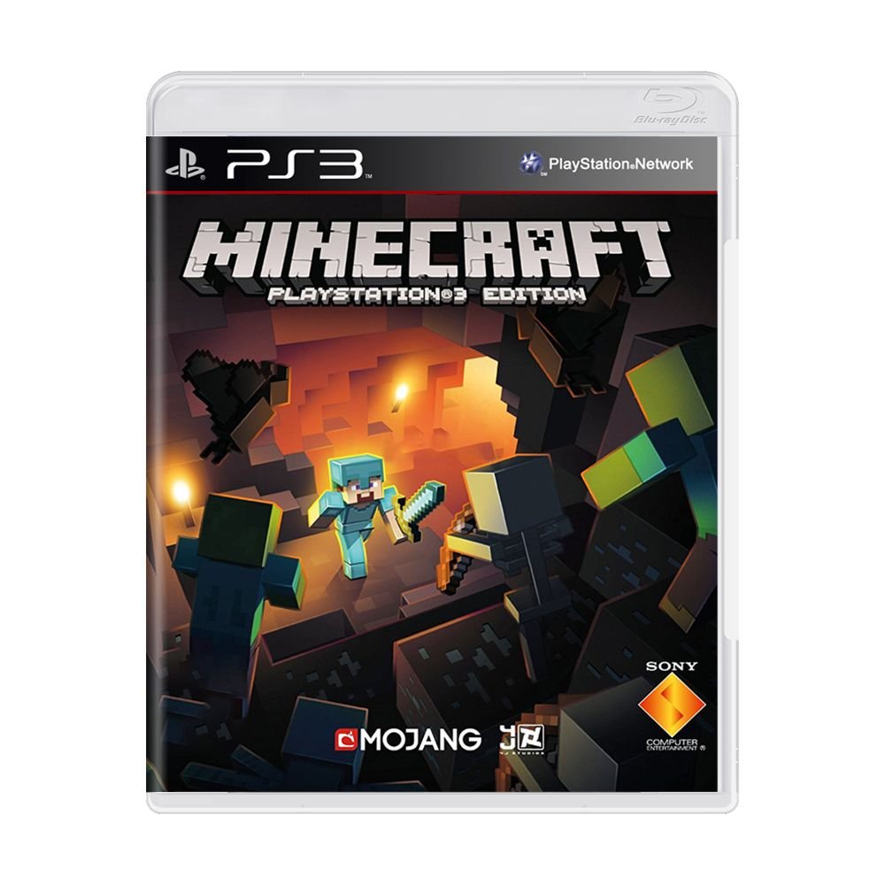 Jogo PS3 - Minecraft Playstation Edition (Mídia Física) | Shopee Brasil