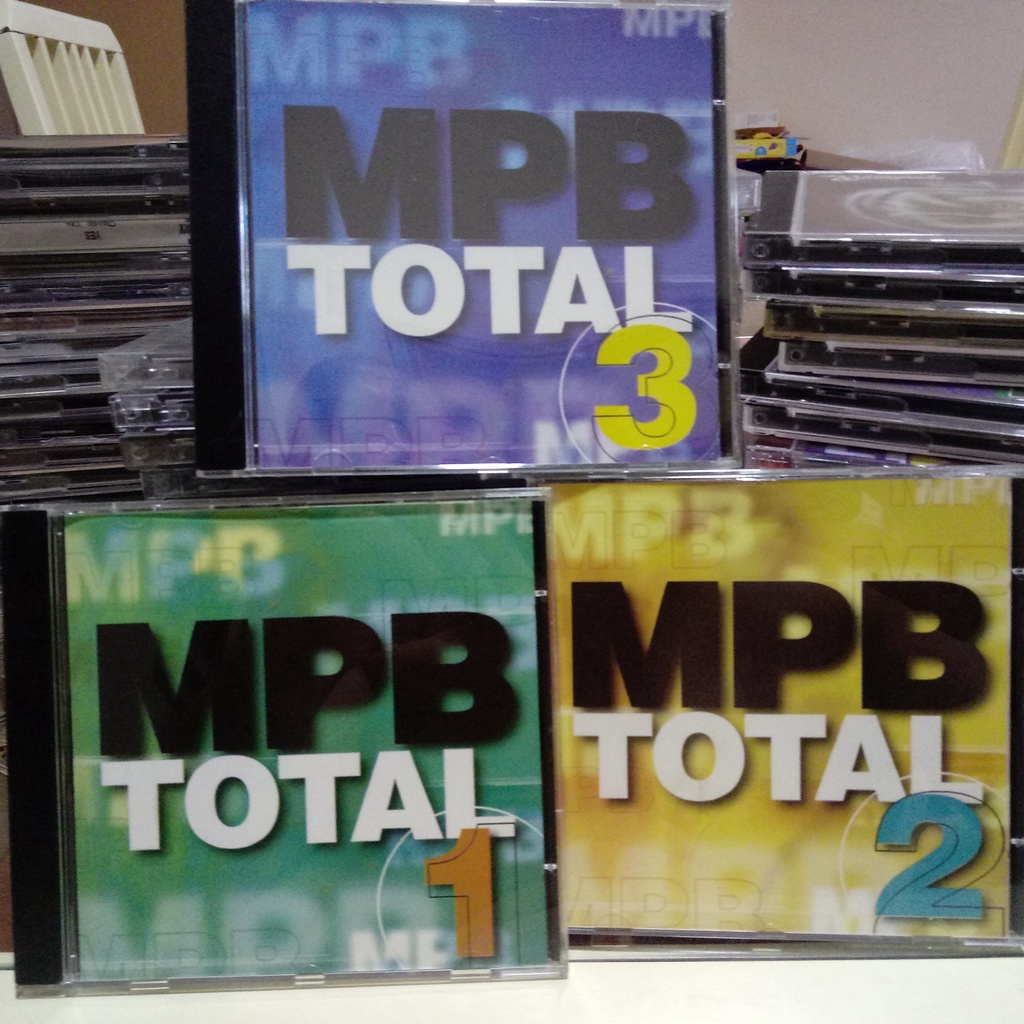 Cds MPB total - Volumes 1, 2 e 3 (03 Unidades) | Shopee Brasil
