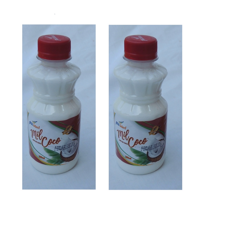 Leite de Coco Tradicional 200ml Mil Select | Shopee Brasil