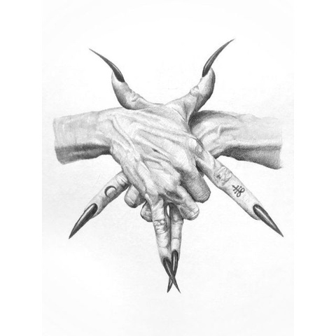 Patch Pentagrama mãos bordado | Shopee Brasil