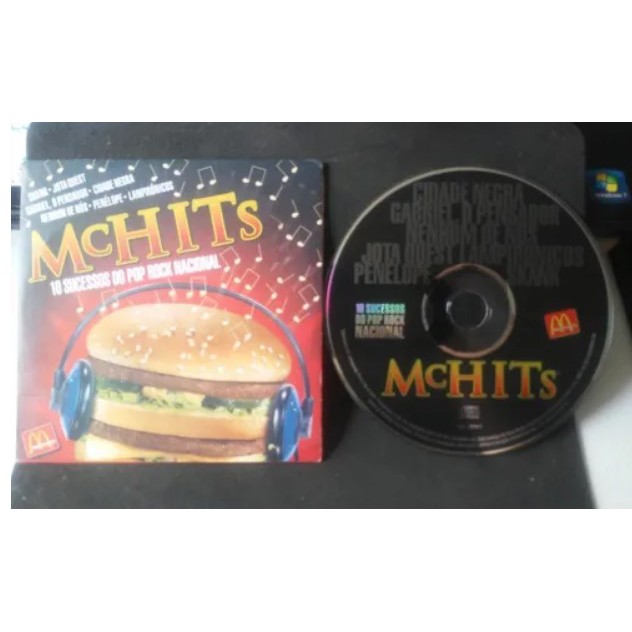 Cd Mcdonald's Mc Hits - 10 Sucessos Do Pop Rock Nacional - Escorrega o ...