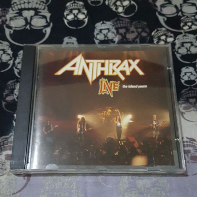 ANTHRAX - LIVE (THE ISLAND YEARS) | Shopee Brasil