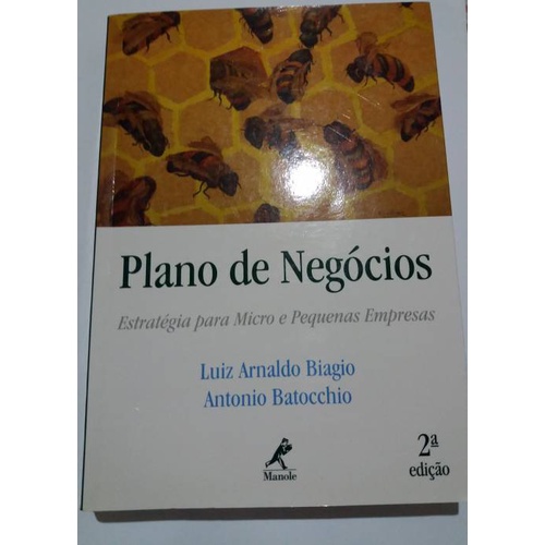 LIVRO PLANO DE NEGOCIOS - LUIZ ARNALDO BIAGIO E ANTONIO BATOCCHIO ...