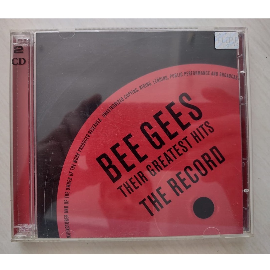 Cd Bee Gees Their Greatest Hits The Record (Usado em bom estado ...
