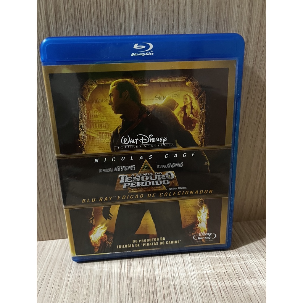 A Lenda do Tesouro Perdido ( Blu Ray) | Shopee Brasil