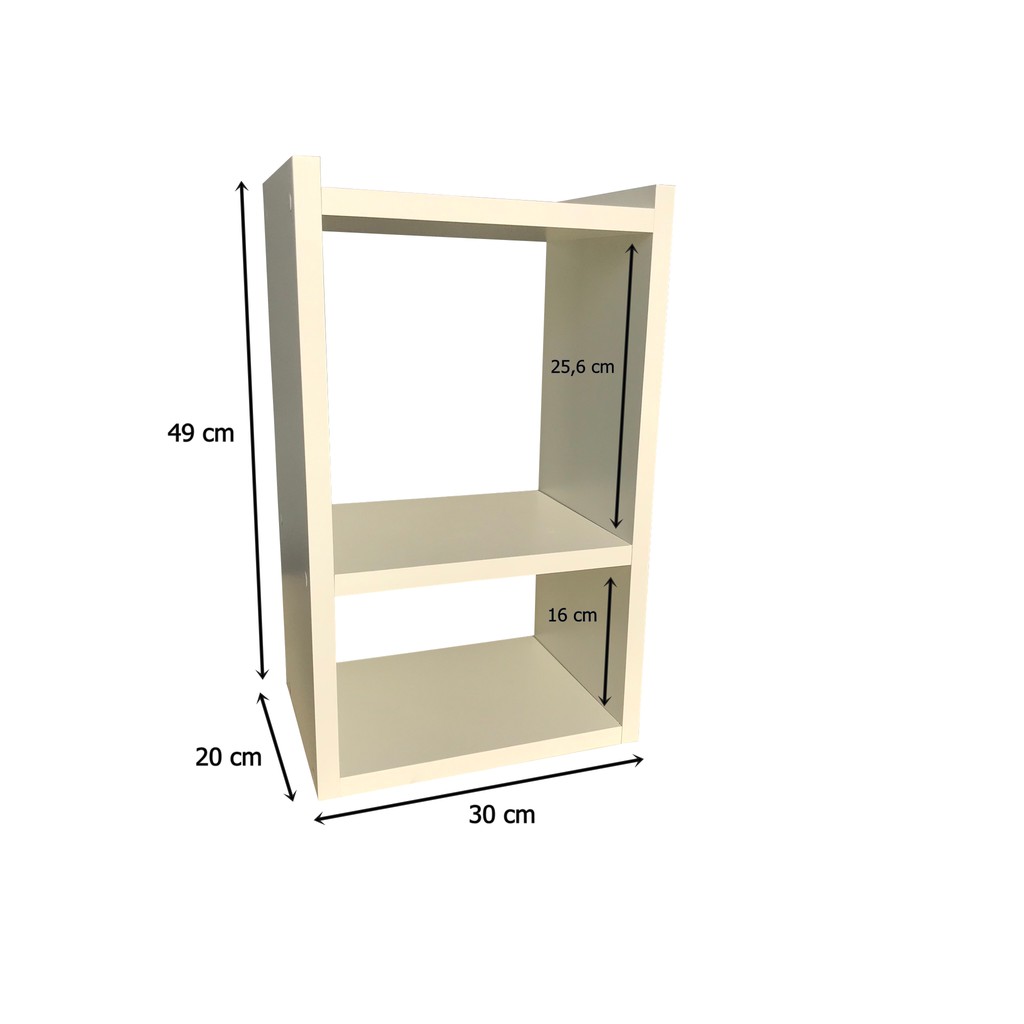 Nicho C/ Divisória (49x30x20) 100% MDF - 18mm - Robusto e Funcional ...