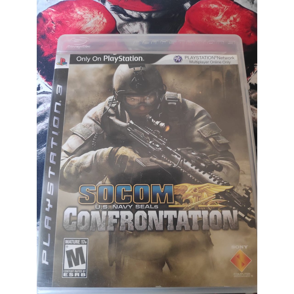 Jogo Socom confrontation Ps3 - Playstation 3 - Play 3 mídia física original | Shopee Brasil