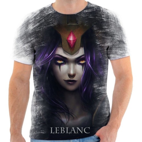 Camiseta Camisa League Of Legends Lol Leblanc Lb 2 | Shopee Brasil