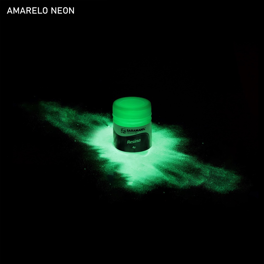 Pigmento Neon Brilha no Escuro Para Resinas e Artesanatos 4gr | Shopee ...