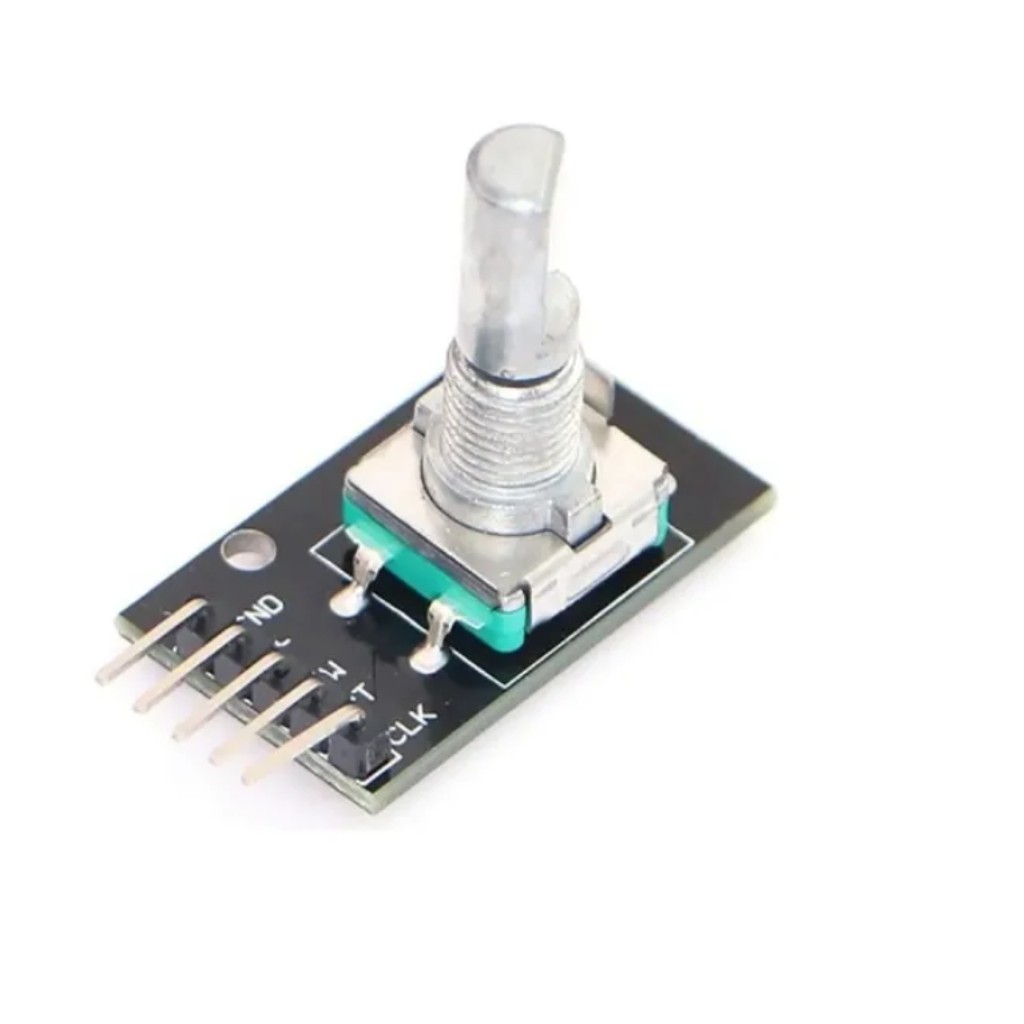 Módulo Sensor Rotary Encoder Rotativo Decoder Ky-040 Arduino | Shopee ...