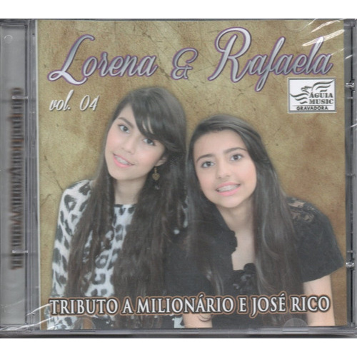 Cd Lorena E Rafaela - Tributo A Milionario E José Rico | Shopee Brasil