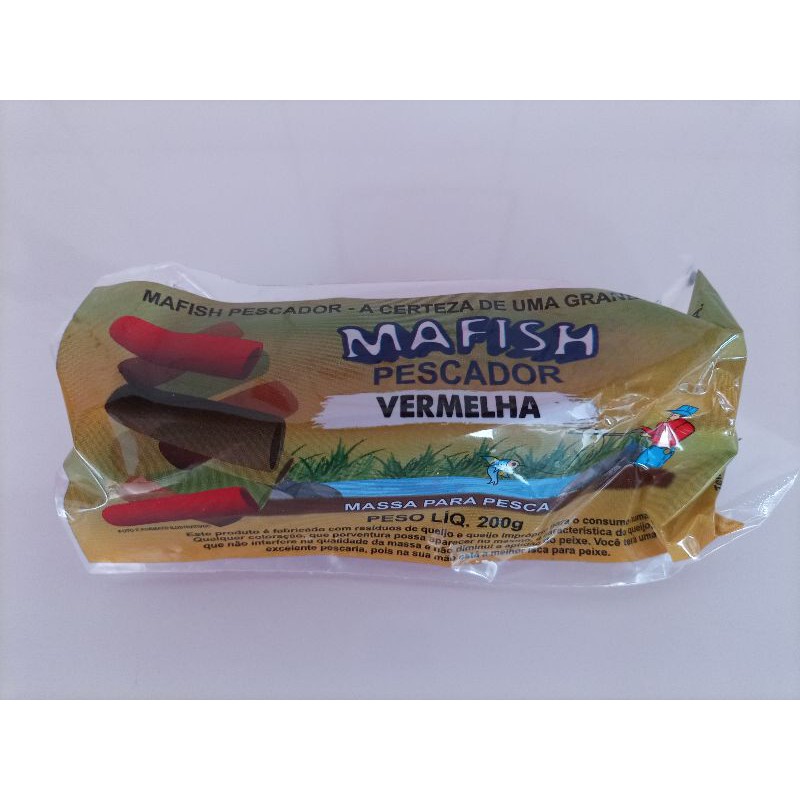 Massa MAFISH tradicional | Shopee Brasil