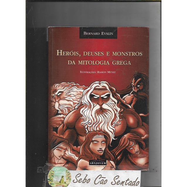 heróis, deuses e monstros da mitologia grega | Shopee Brasil