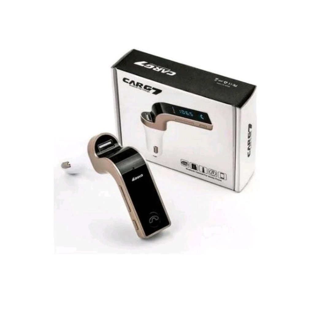 Transmissor Fm Veicular Com Bluetooth Carg7 Carro Mp3 Usb Sd | Shopee ...