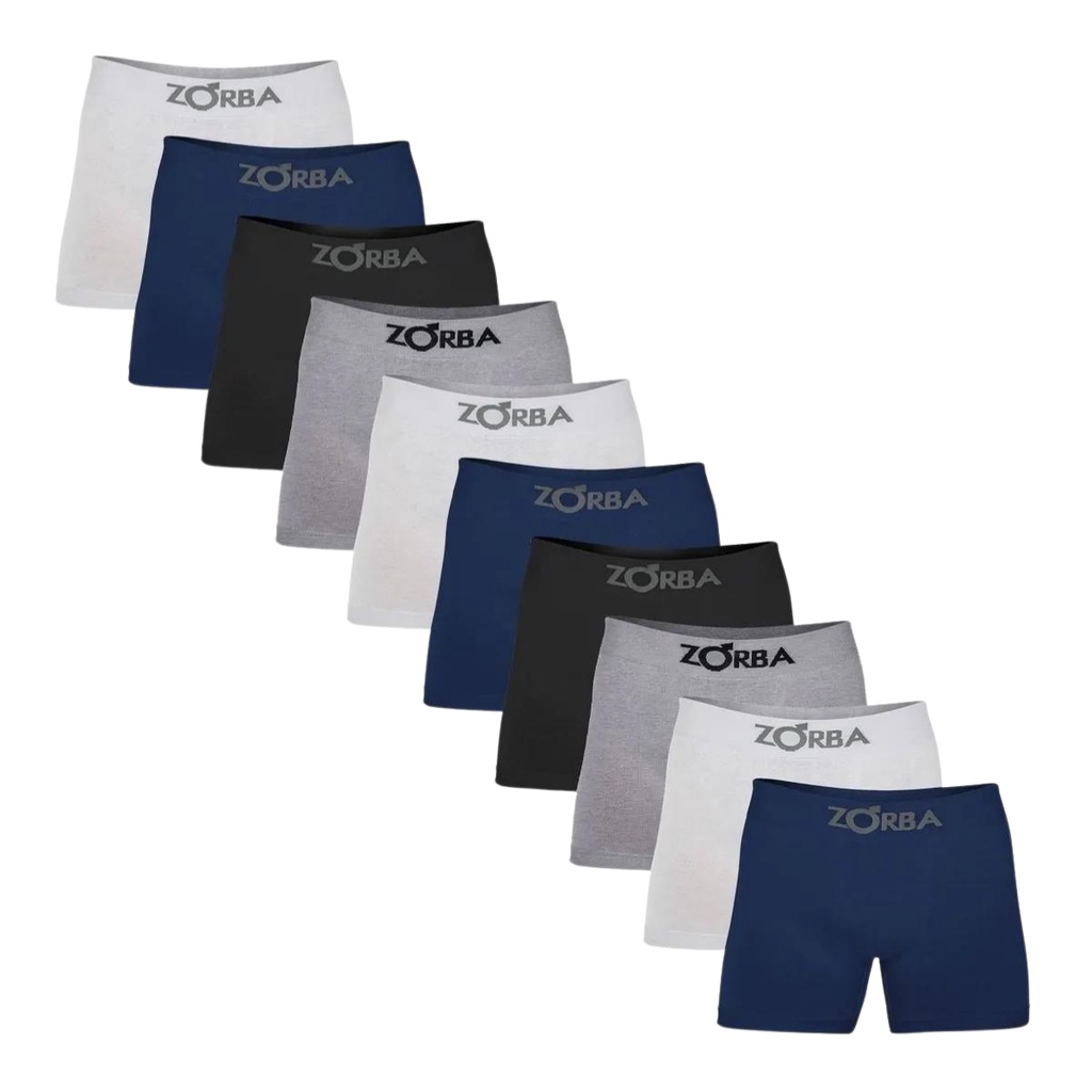 Kit 10 Cuecas Boxer Multimarcas - Cueca Box | Shopee Brasil