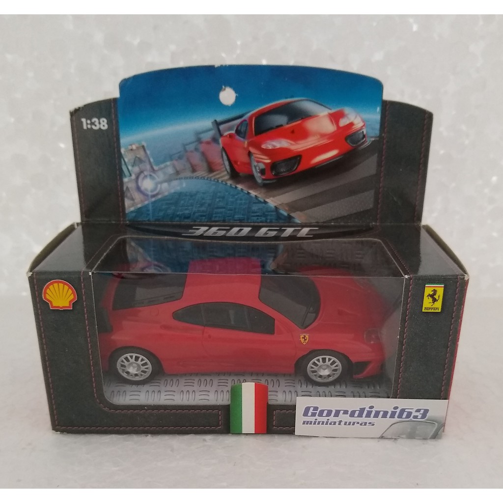 Hot Wheels Ferrari 360 GTC - Shell V-Power - 1:38 | Shopee Brasil
