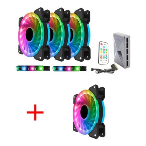 Kit Cooler Alseye Rgb 120mm Com Controladora E Fitas Leds | Shopee Brasil