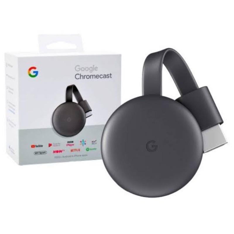 Google Chromecast 3 SMART TV Full HD | Shopee Brasil