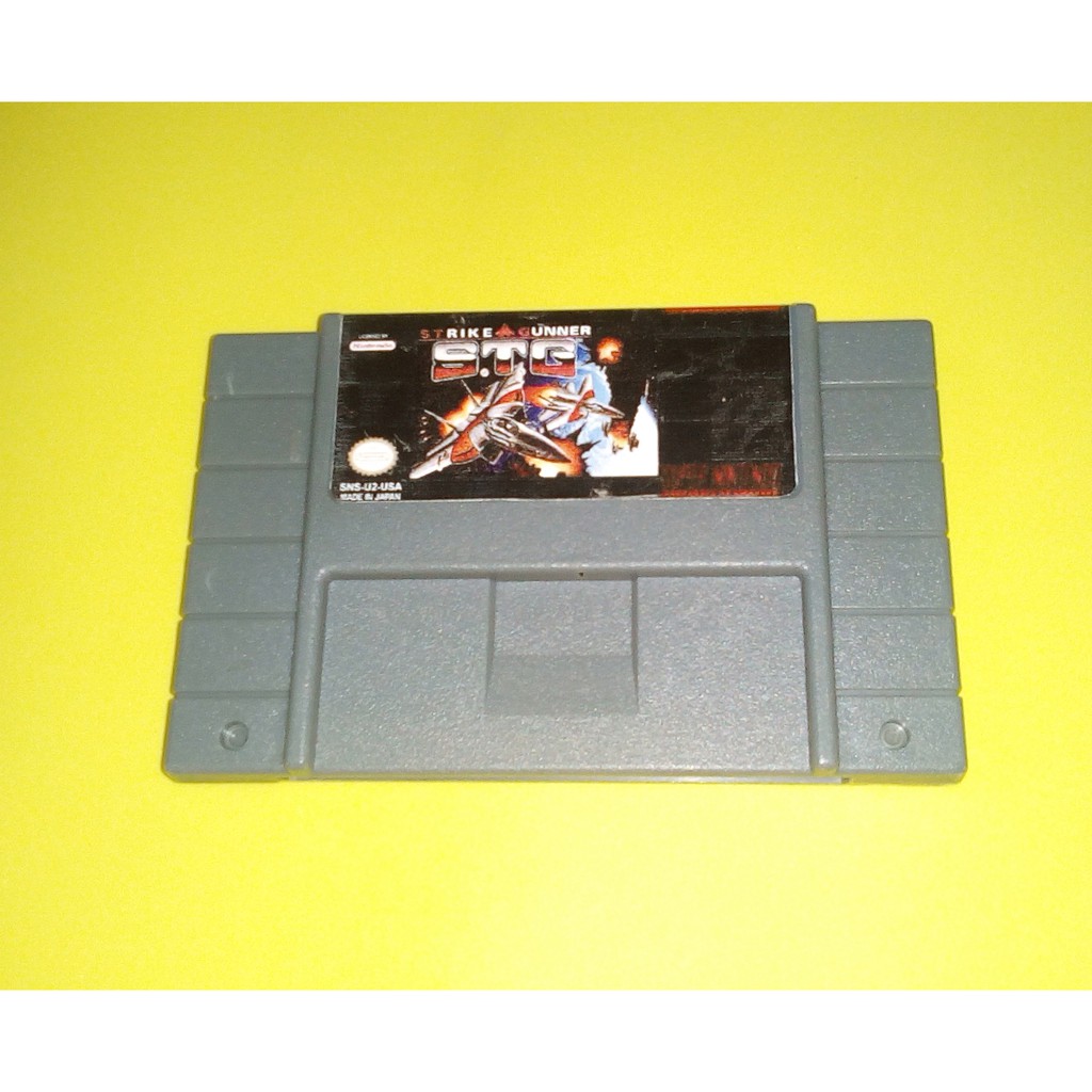 Strike Gunner STG (Paralela - Super Nintendo) | Shopee Brasil