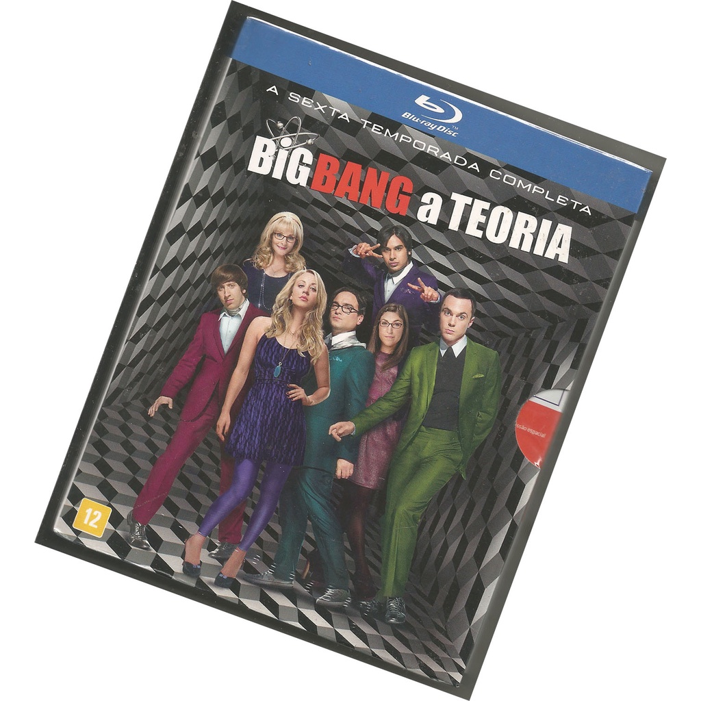 Blu-ray Big Bang A Teoria 6ª Temporada Lacrado | Shopee Brasil
