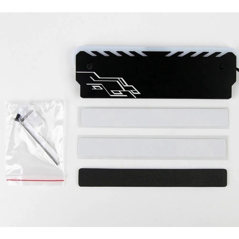 Dissipador Com Led Rgb Para Memoria Ddr3 Ddr4 | Shopee Brasil