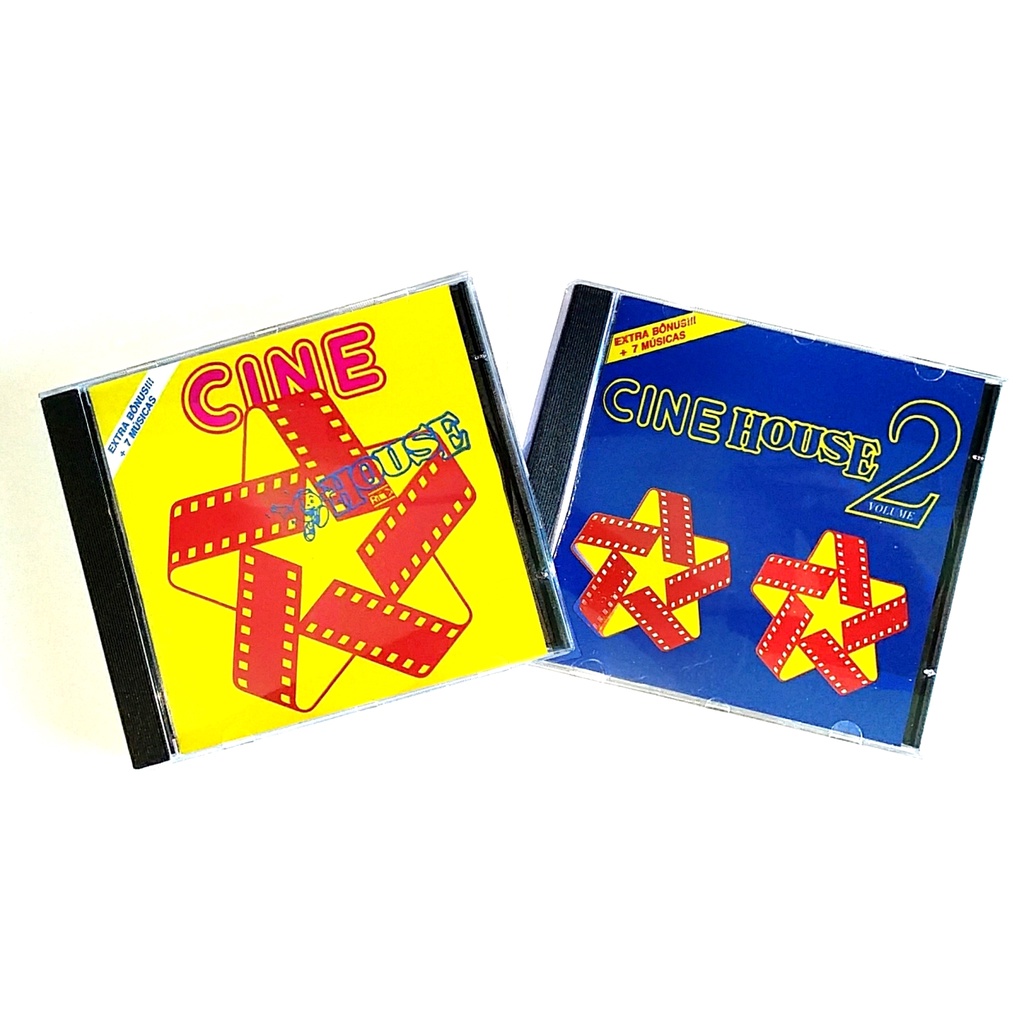 Cd Cine House Vol. 1 / 2 (1993) / House Remix Vol. 1 (1991) / Vol. 2 ...