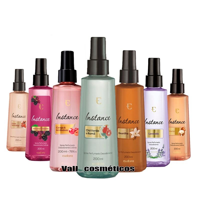 Spray Perfumado Baunilha Instance Eudora 200ml | Shopee Brasil