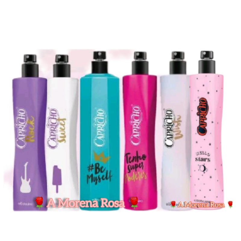 Capricho Colônia Desodorante O Boticário | Shopee Brasil
