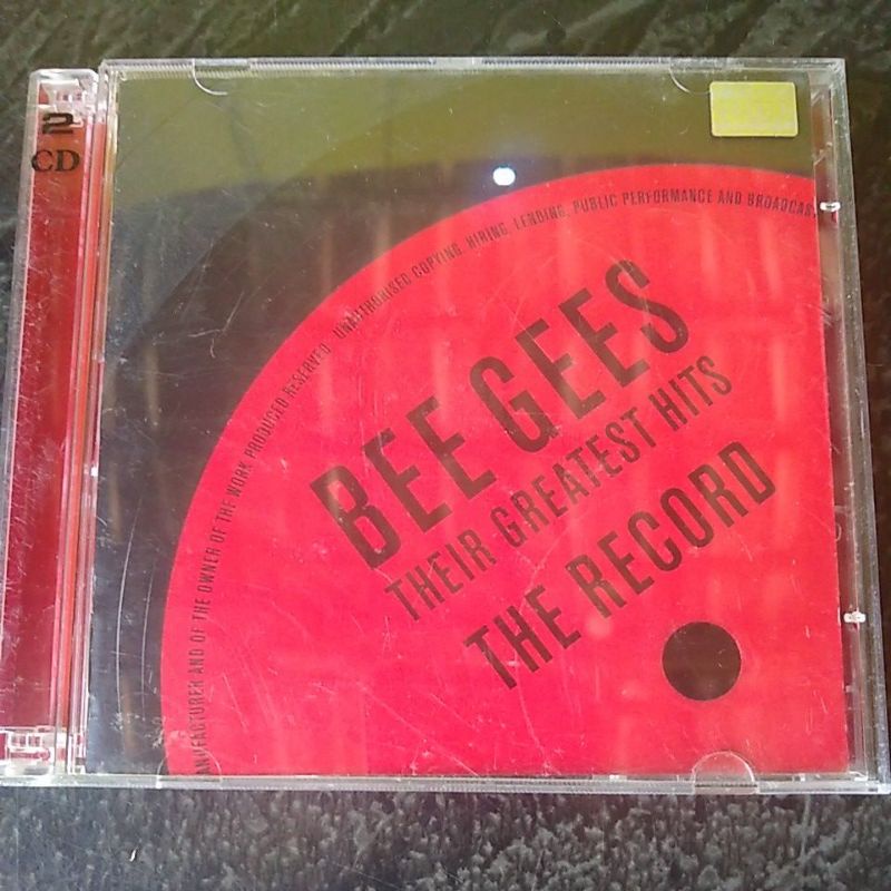 CD duplo Bee Gees their greatest hits | Shopee Brasil