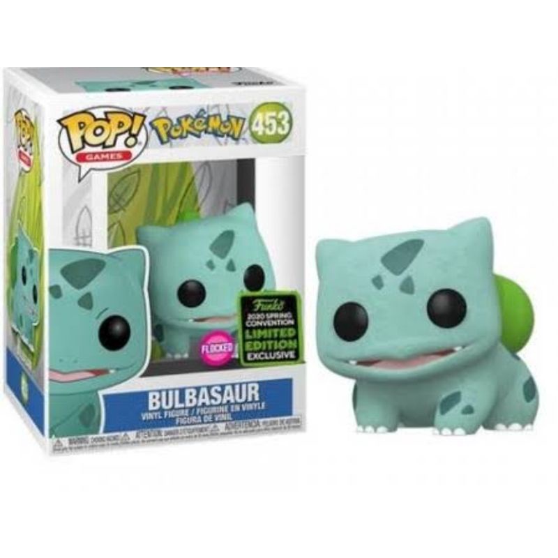 funko pop bulbasaur flocked | Shopee Brasil
