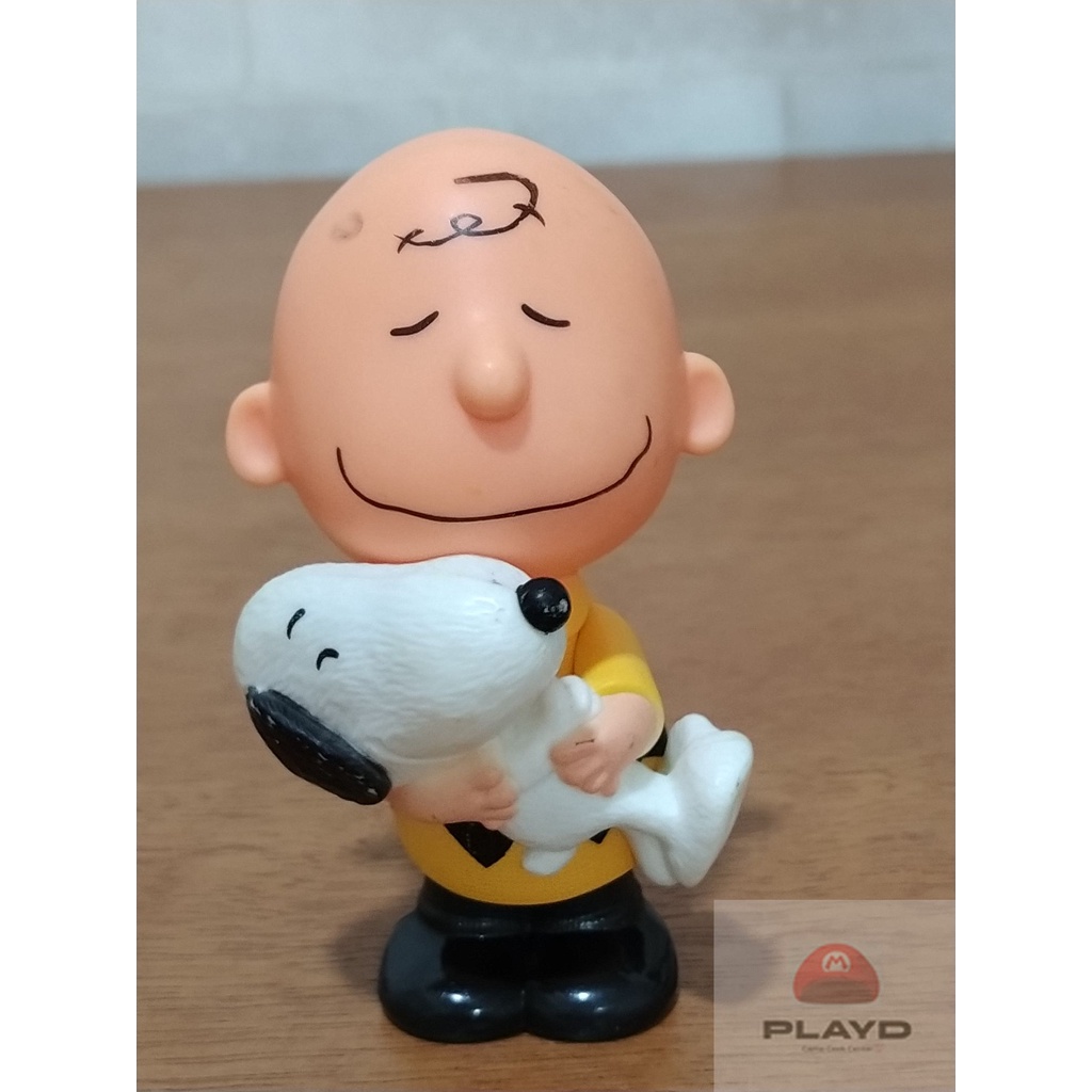 Boneco Charlie Brown Com Snoopy No Colo Coleção Mc Donalds | Shopee Brasil