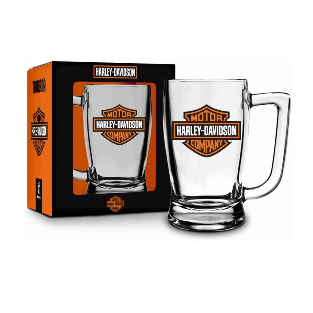 Caneca Taberna Chopp Cerveja Moto Club Harley Davidson 340ml | Shopee Brasil