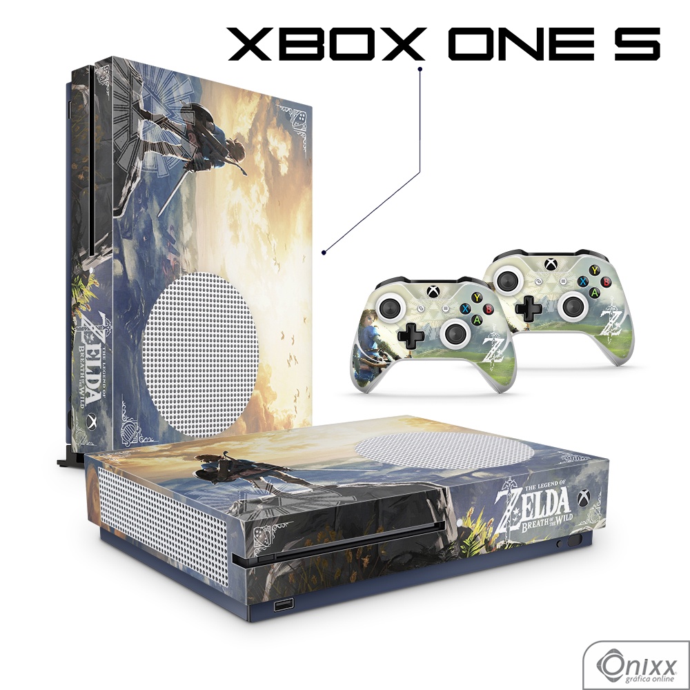 Skin XBOX ONE S Adesiva The Legend Of Zelda Bow | Shopee Brasil
