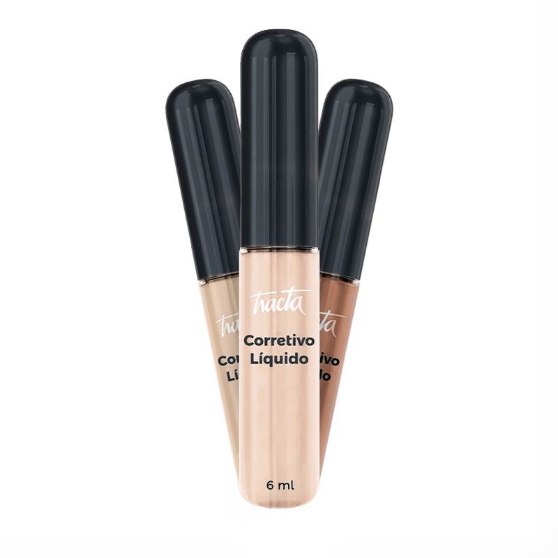 Corretivo Líquido Matte Tracta OIL FREE Alta Cobertura | Shopee Brasil
