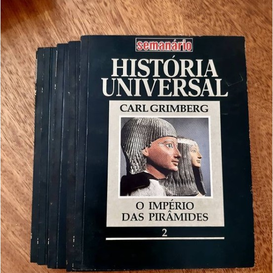 Coleção completa História Universal de Carl Grimberg, 22 volumes ...