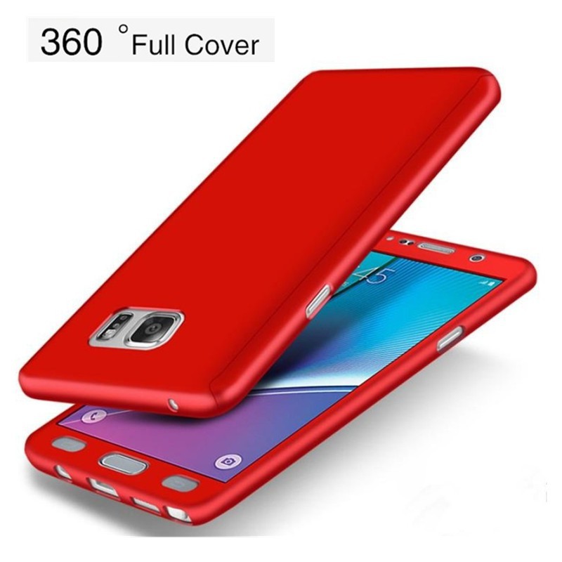Para Samsung Nota 5 Capa Dura Protetora De Corpo Inteiro 360 Graus + Vidro Temperado | Shopee Brasil