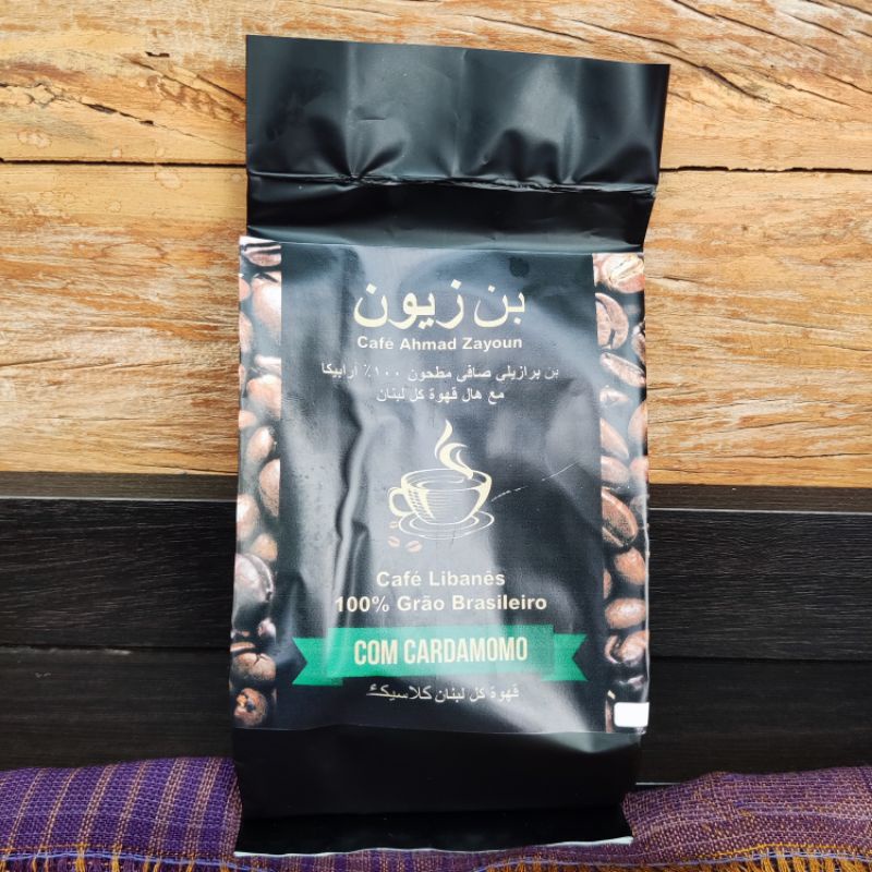 Café Libanês com Cardamomo Ahmad Zayoum 200g | Shopee Brasil